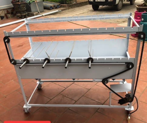 Dụng cụ xăm bì da heo- lợn, làm mềm thịt trước khi quay nướng